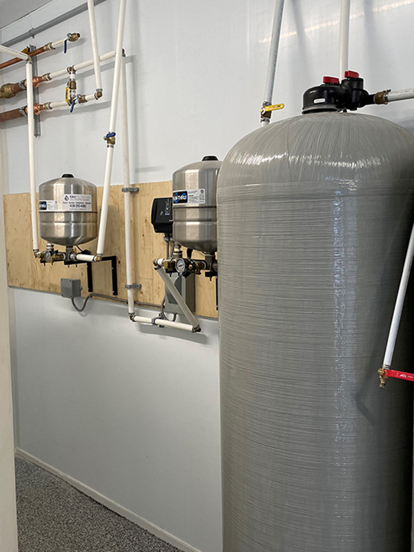 Commercial reverse osmosis installation - Eau filtration du nord